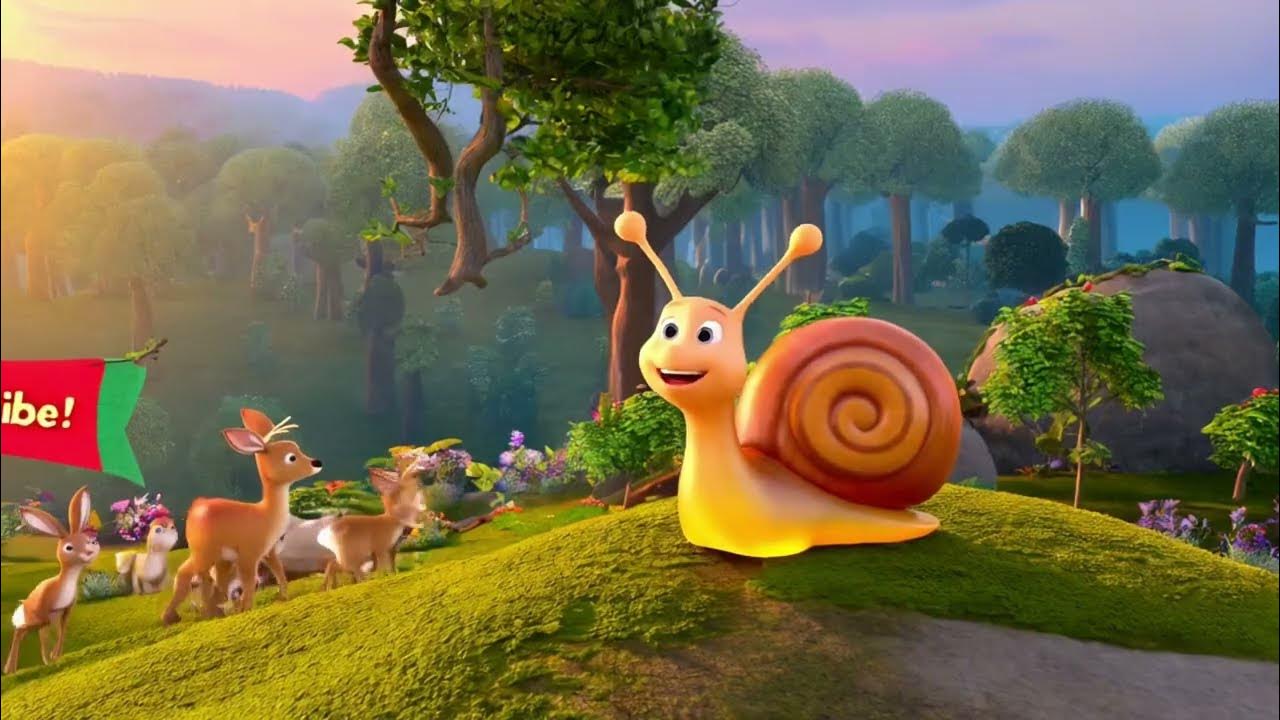 நத்தை நத்தை சின்ன நத்தை பாடல் | Snail Song for kids in tamil | Tamil ...