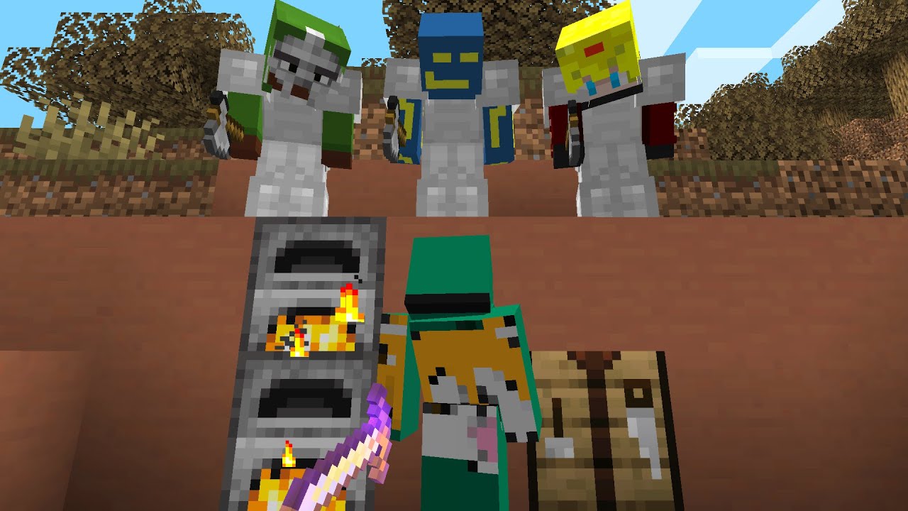 Minecraft Speedrunner VS 3 Hunters BONUS - YouTube