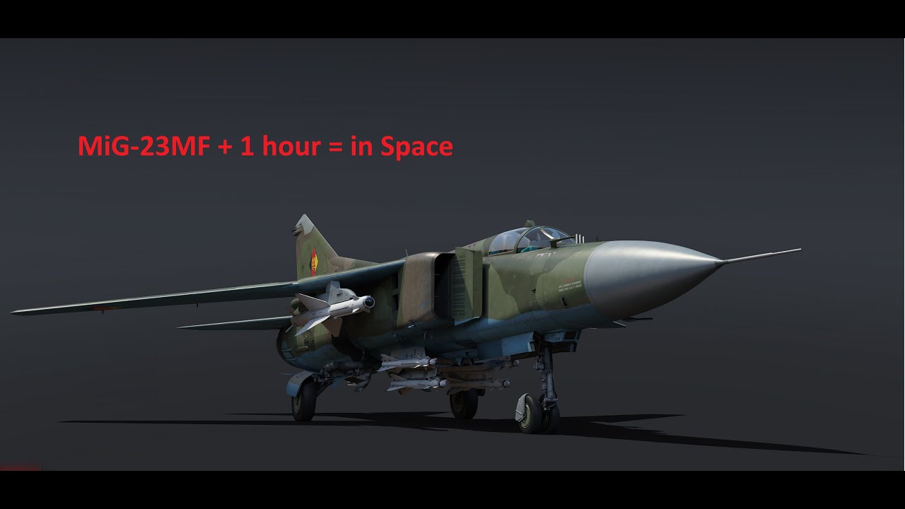 Mig 23 = space rocket - YouTube