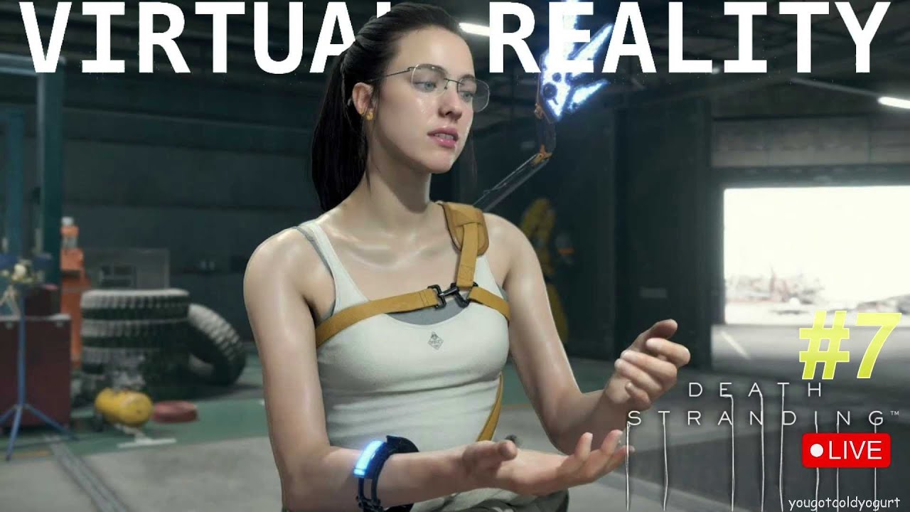 #7 Death Stranding VR / 5090 PC / MeganeX 8K / R.E.A.L. VR / Live ...