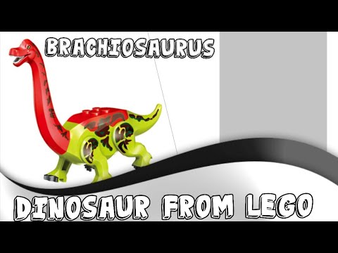 Brachiosaurus 🦕 Dinosaur from lego - YouTube