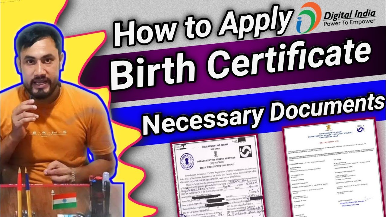 How to Apply Digital Birth Certificate in 2024-25/Digital Birth Certificate All Needed Documents ...