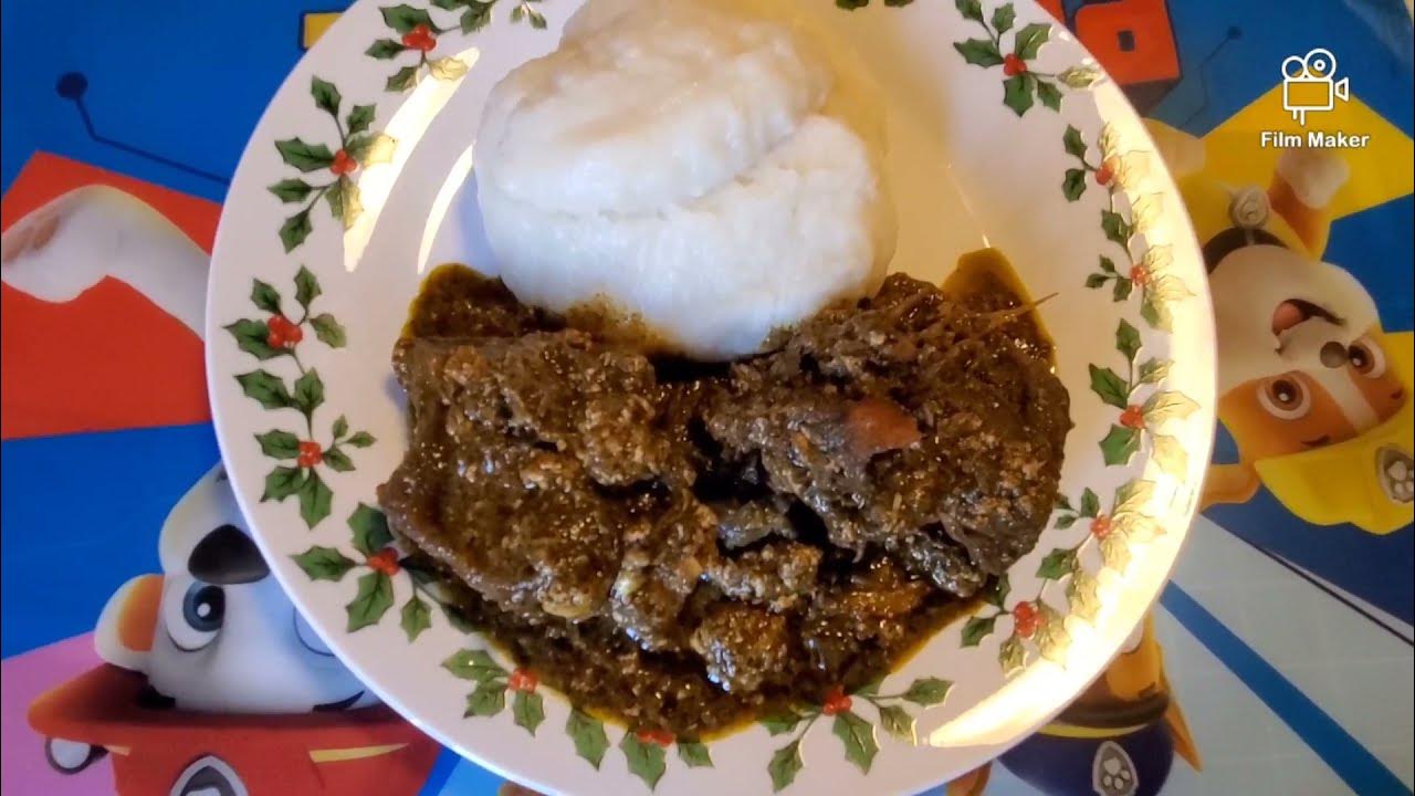 HOW TO PREPARE EFINRIN SOUP - SCENT LEAF - GET HEALTHY - YouTube