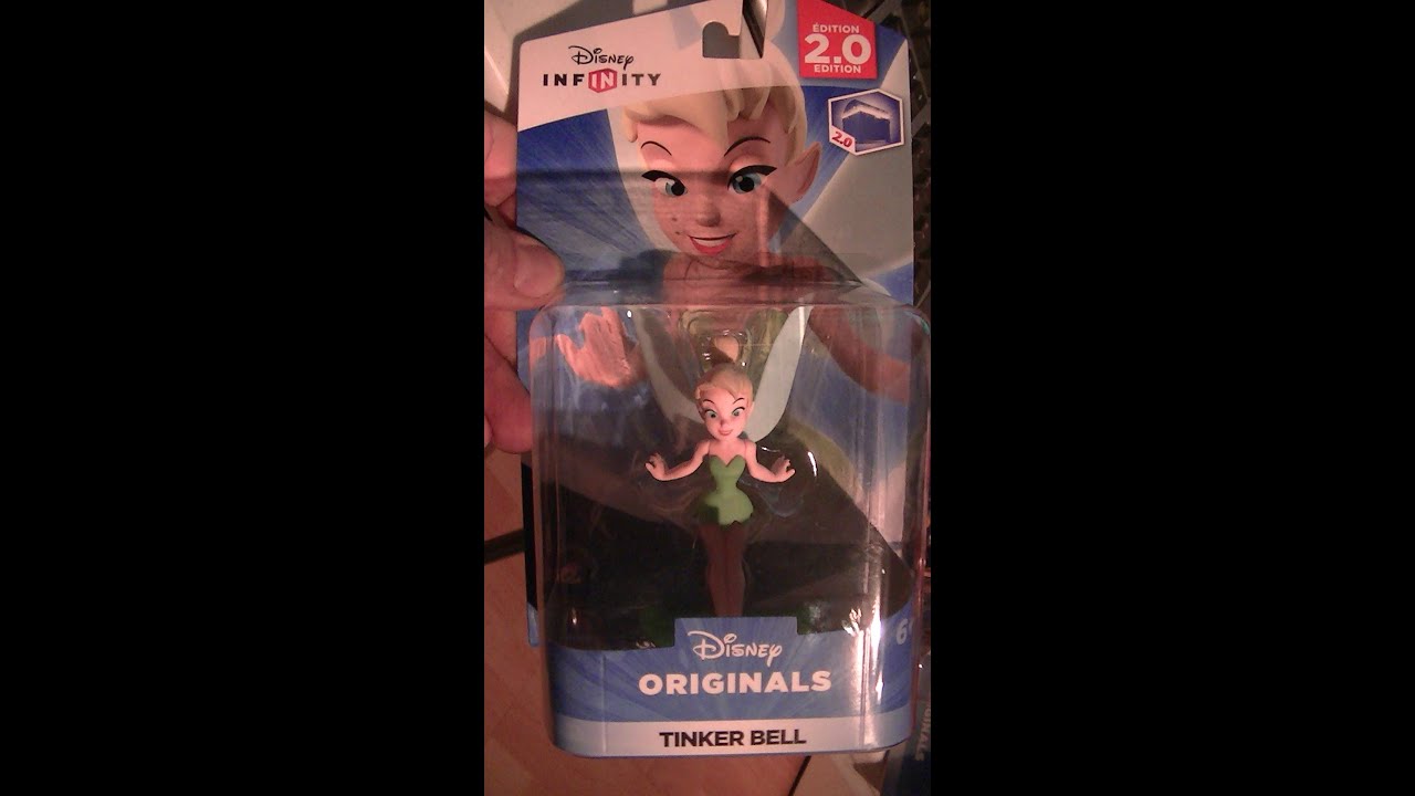 DISNEY INFINITY 2.0 TINKER BELL UNBOXING - YouTube