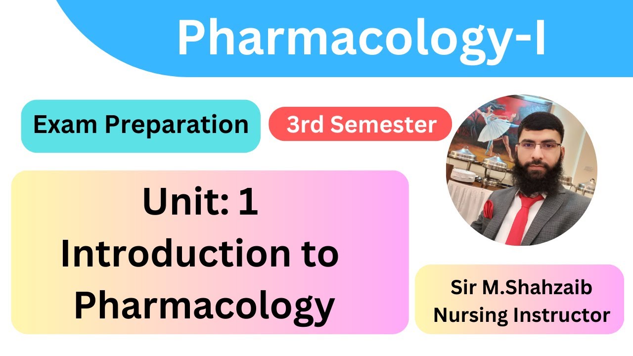 Pharmacology-I Unit 1: Introduction to Pharmacology Exam Preparation ...