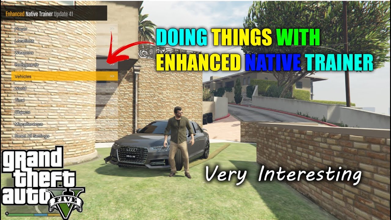 All About Enhanced Native Trainer in GTA V_ Complete Tutorial_ How to Install Native Trainer in ...