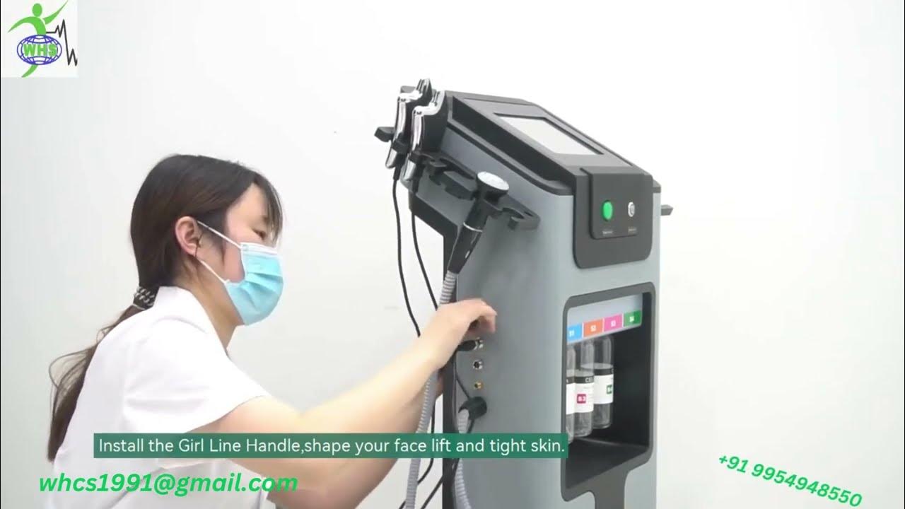 How to install 10 in 1 Hydrafacial Machine | 10 In 1 Hydrafacial Machine | Multifunctional Hydra ...