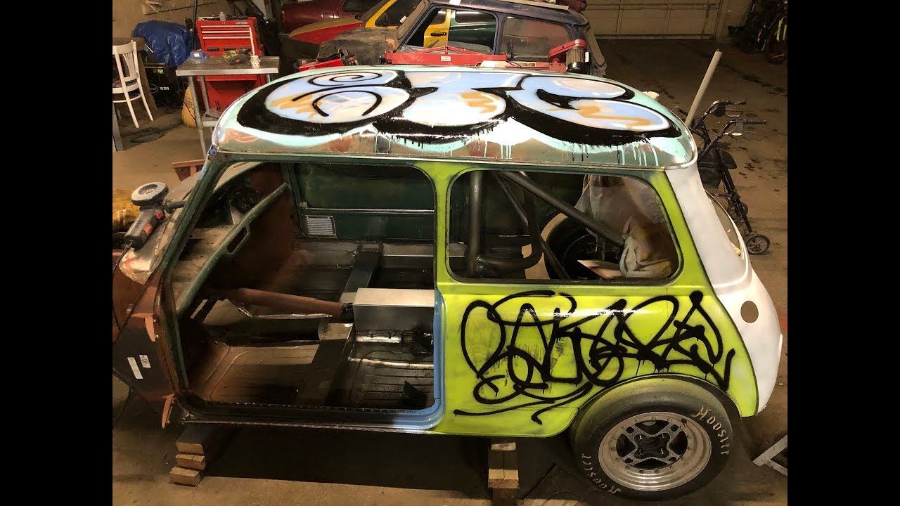 Mini Cooper Yamaha R1 RWD PART 1 - YouTube