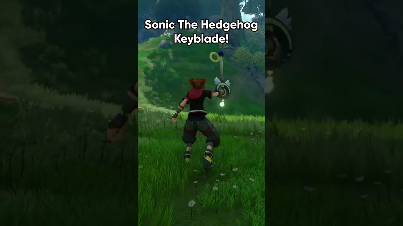 Sonic The Hedgehog-Themed Keyblade! - YouTube