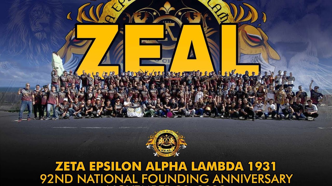 92nd National Founding Anniversary ZETA EPSILON ALPHA LAMBDA NOV.30. ...