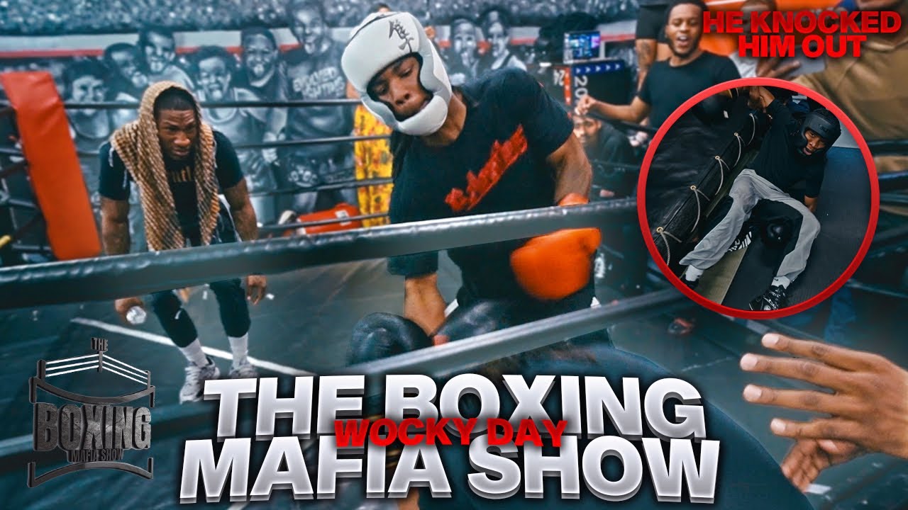 The Boxing Mafia Show🥊💥 | WOCKY DAY ( HE CALLED ME OUT SO I KNOCKED HIS ...