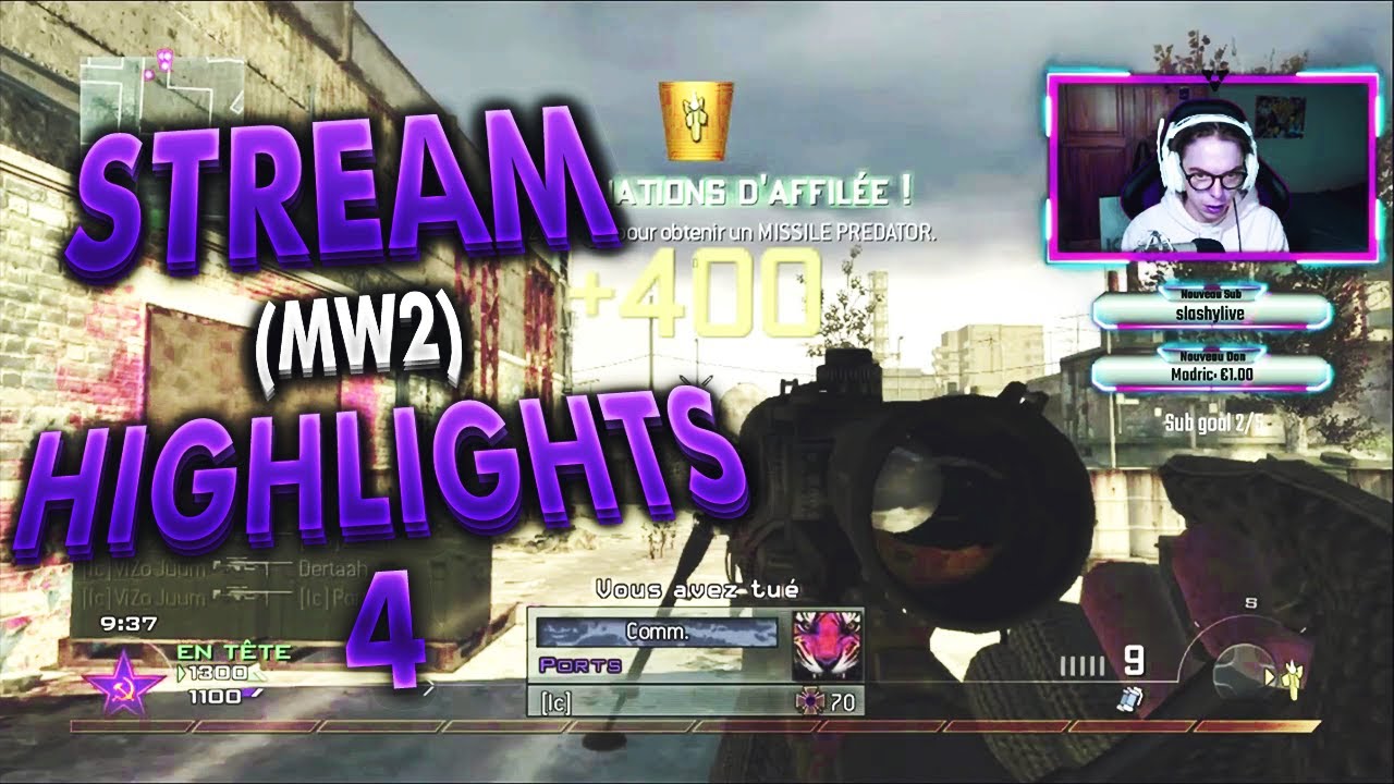 Stream Highlights #4 (MW2) - YouTube