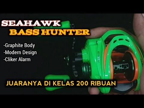 REVIEW REEL BC SEAHAWK BASS HUNTER - REEL BC DRAG CLICKER SPEK MANTAP ...