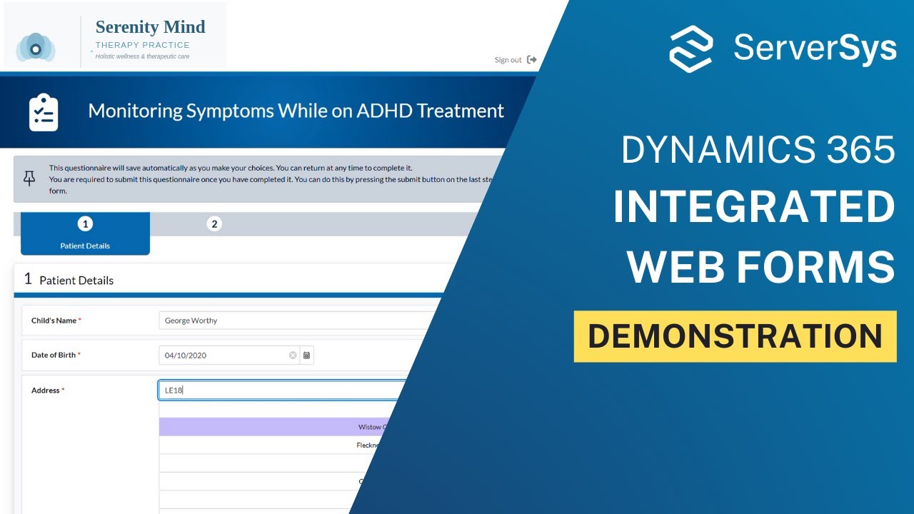 Integrated Web Forms for Dynamics 365 | Web Form Portals | Microsoft UK ...
