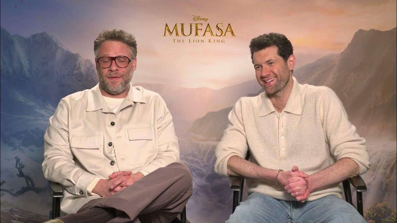 'MUFASA : THE LION KING' SETH ROGEN & BILLY EICHNER - YouTube