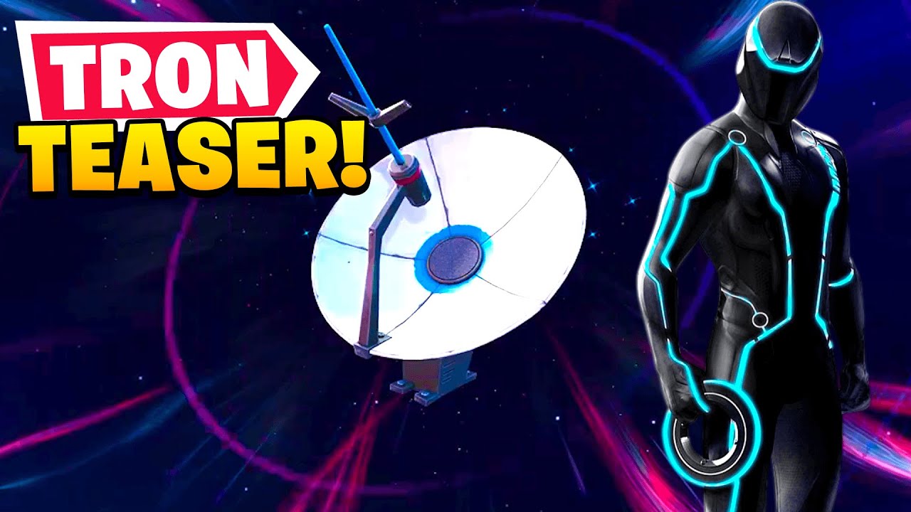 FORTNITE X TRON TEASER! - YouTube
