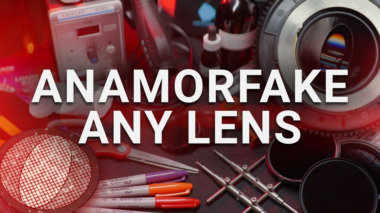 Make Any Lens "Anamorphic": Modifications and Oval Inserts - YouTube