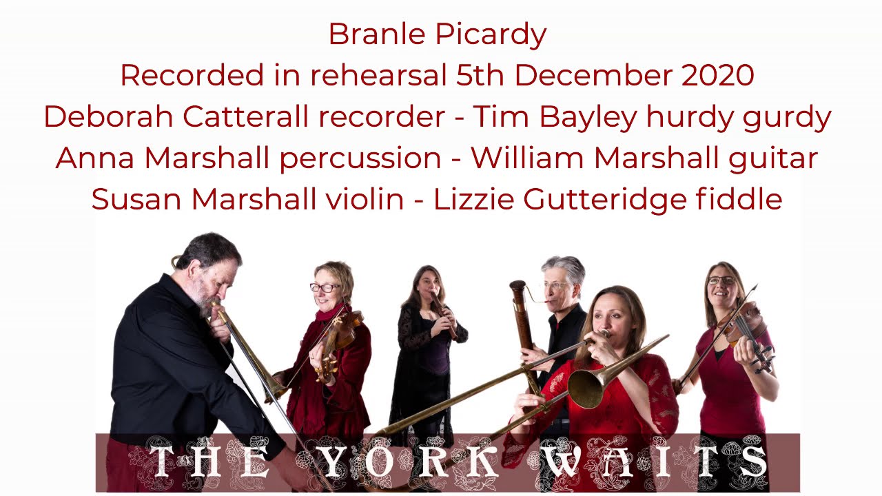 The York Waits in rehearsal: Branle Picardy - YouTube