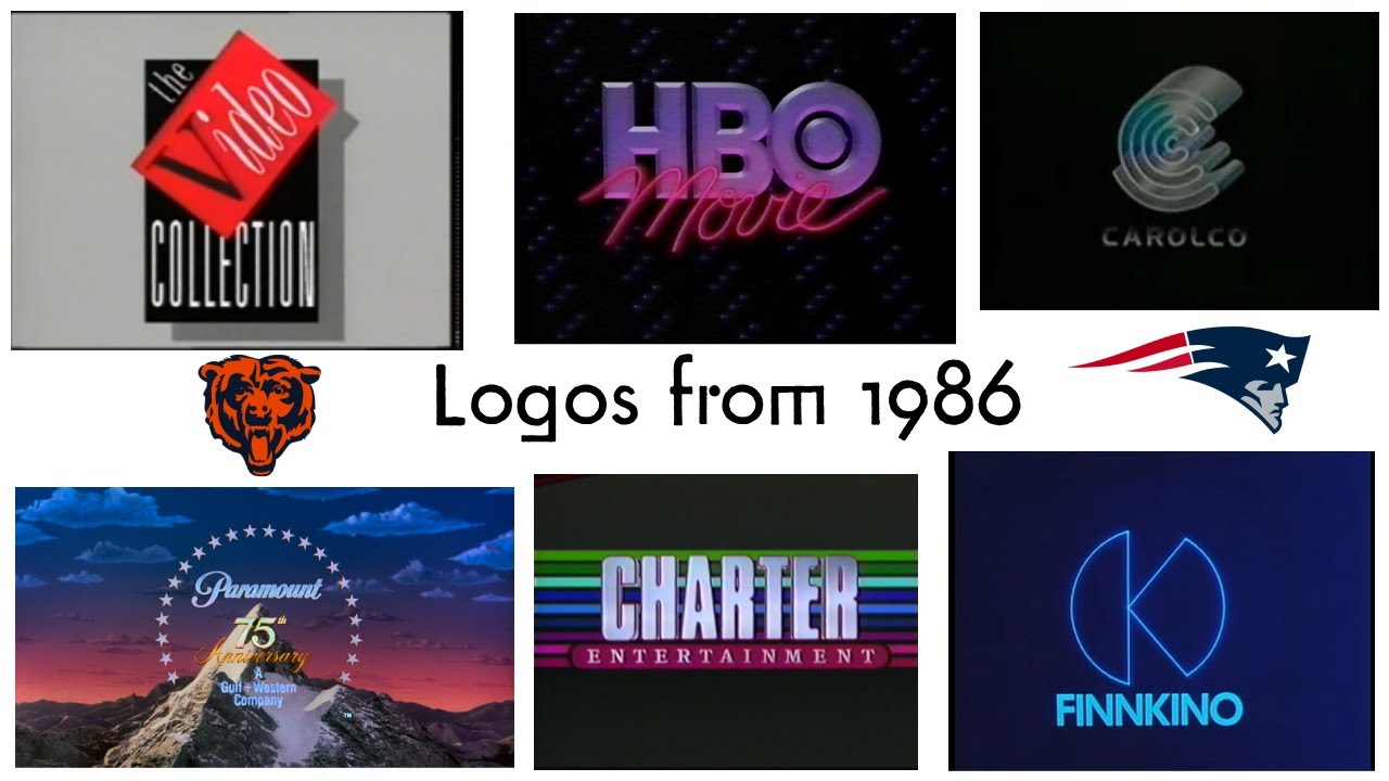 Logos from 1986 - YouTube