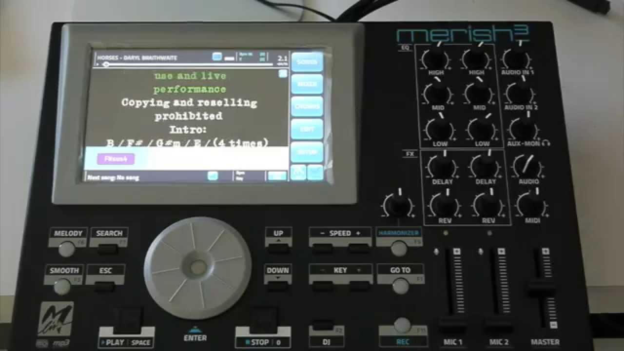 Learn MERISH 3: How to import & sync lyrics to a backing track - YouTube