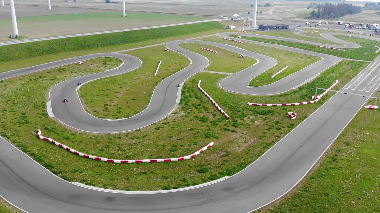 Rødby Karting Ring - Fra luften - YouTube