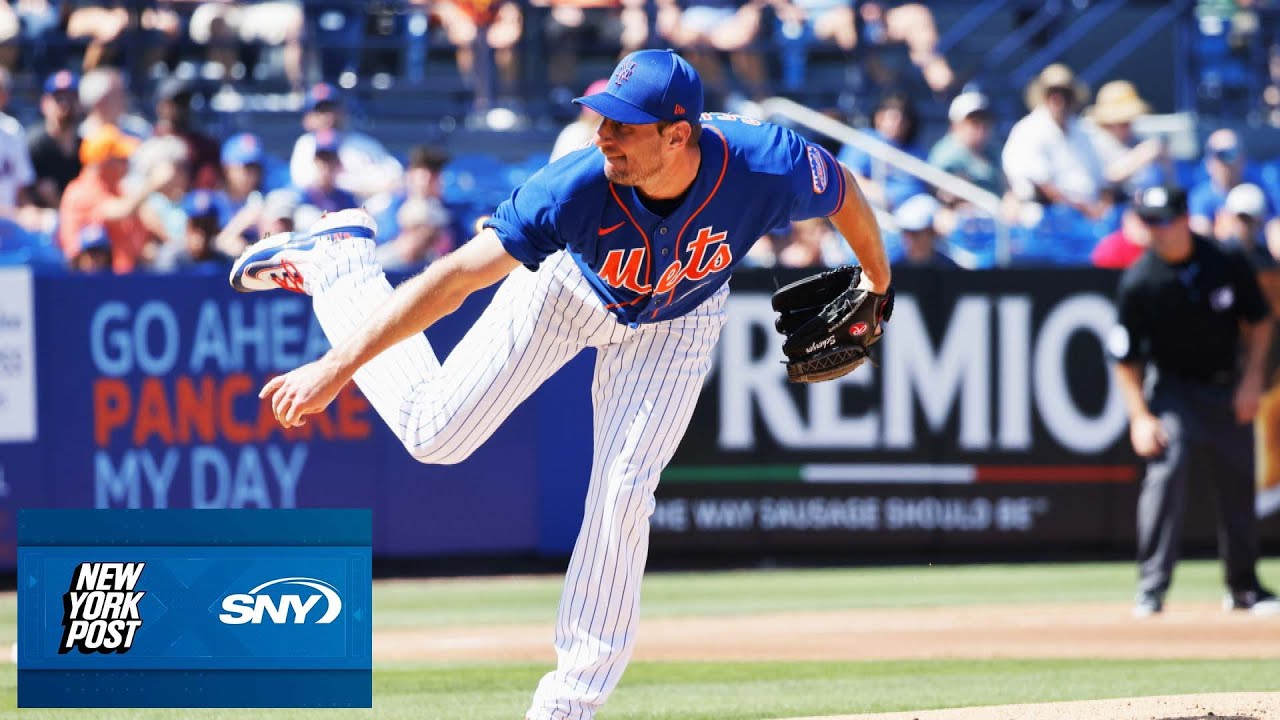 Mets’ ace Max Scherzer talks about his first start at Spring Training ...