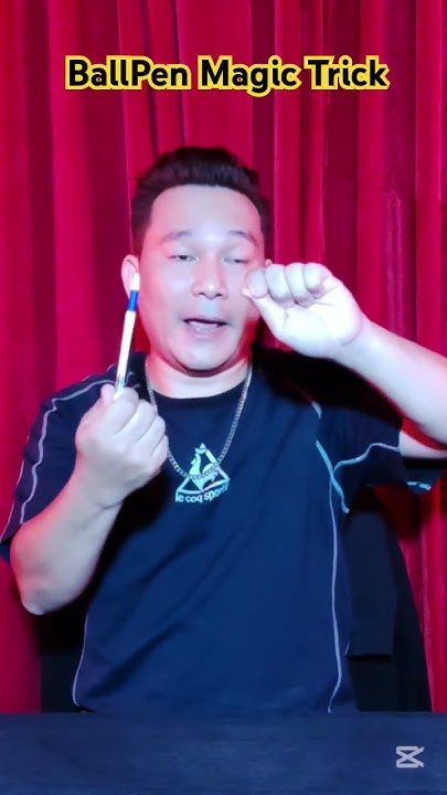 Learn How to make a Pen Magic trick by Lynn Nay #magictutorials #လင်းဏေ#magic - YouTube