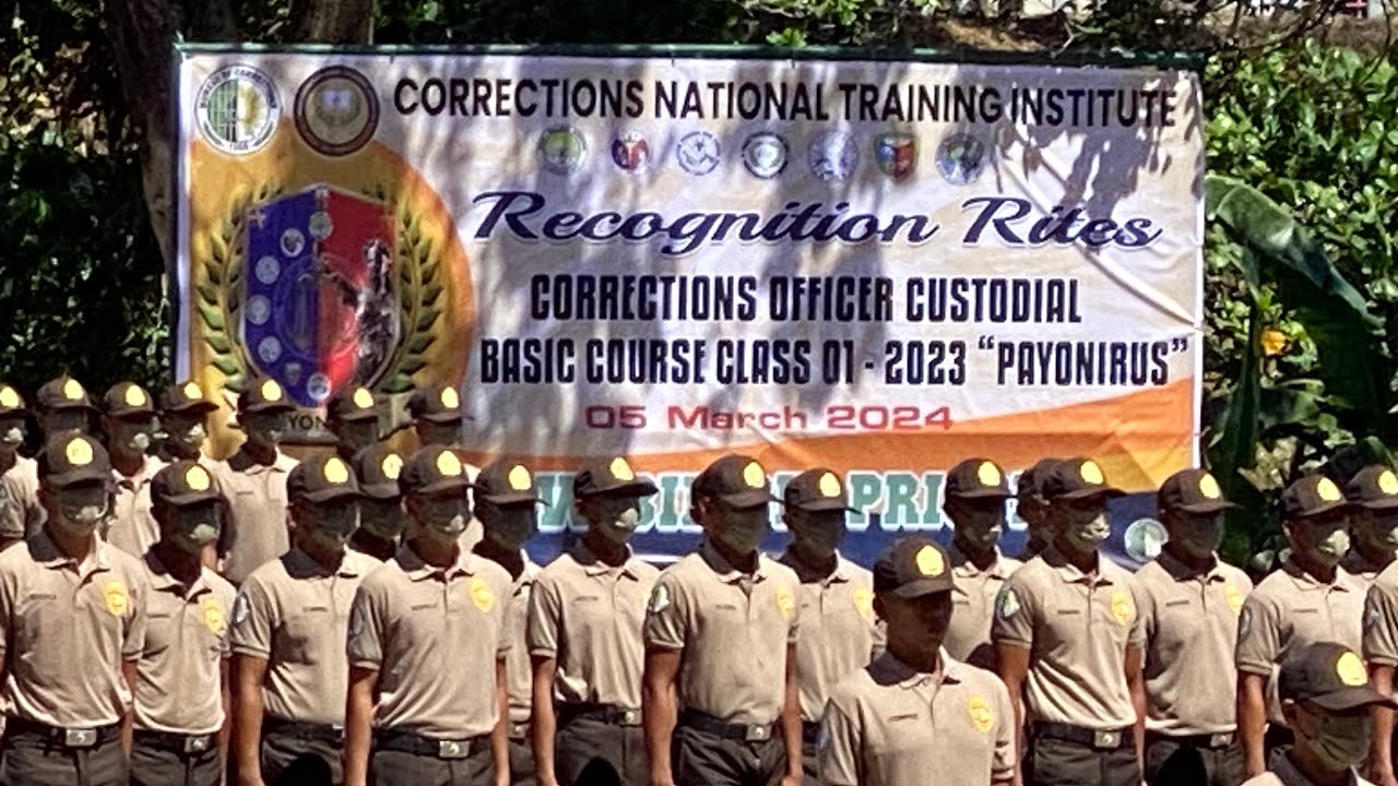 BuCor Class 01-2023 PAYONIRUS - YouTube