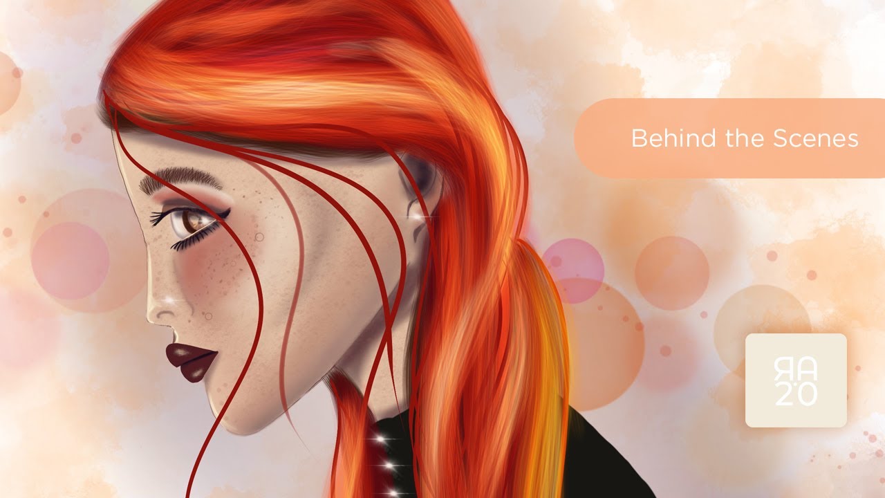 #digitalart #procreate Drawing Faces #5 - Behind the Scenes - YouTube