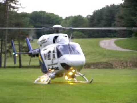 Univeristy Hospital Medivac Helicopter Emergency Takeoff! - YouTube
