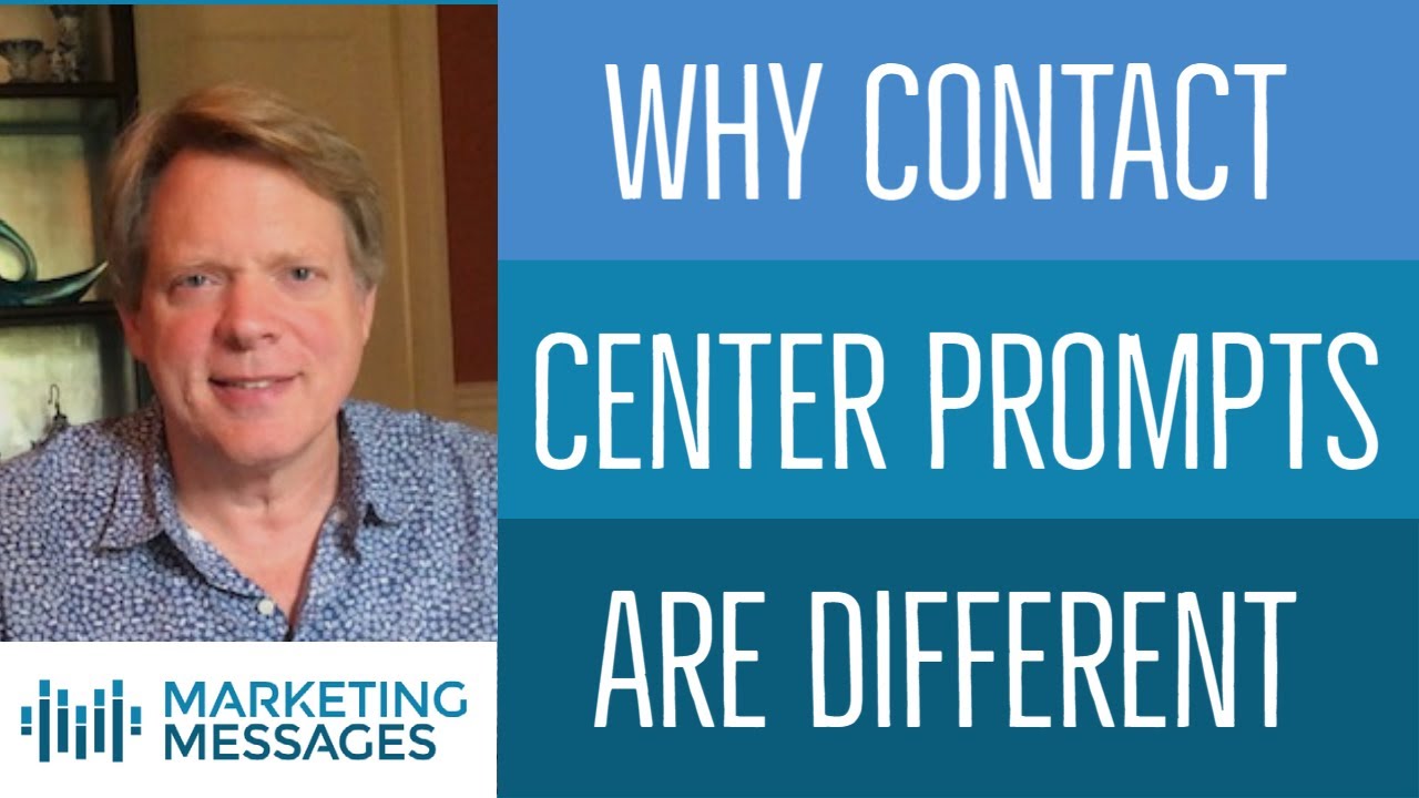 Why Contact Center Voice Prompts Are Different - YouTube
