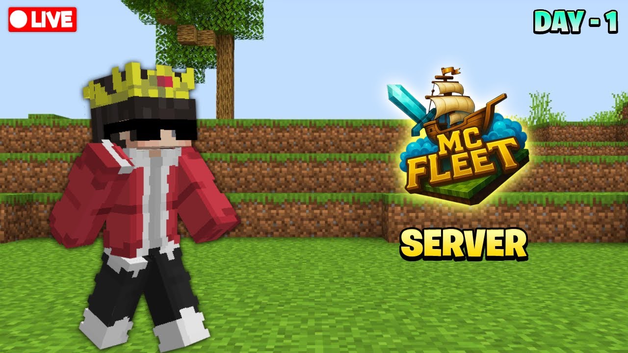 Starting New Journey in MC FLEET @GamerFleet Server | DAY 1 # ...