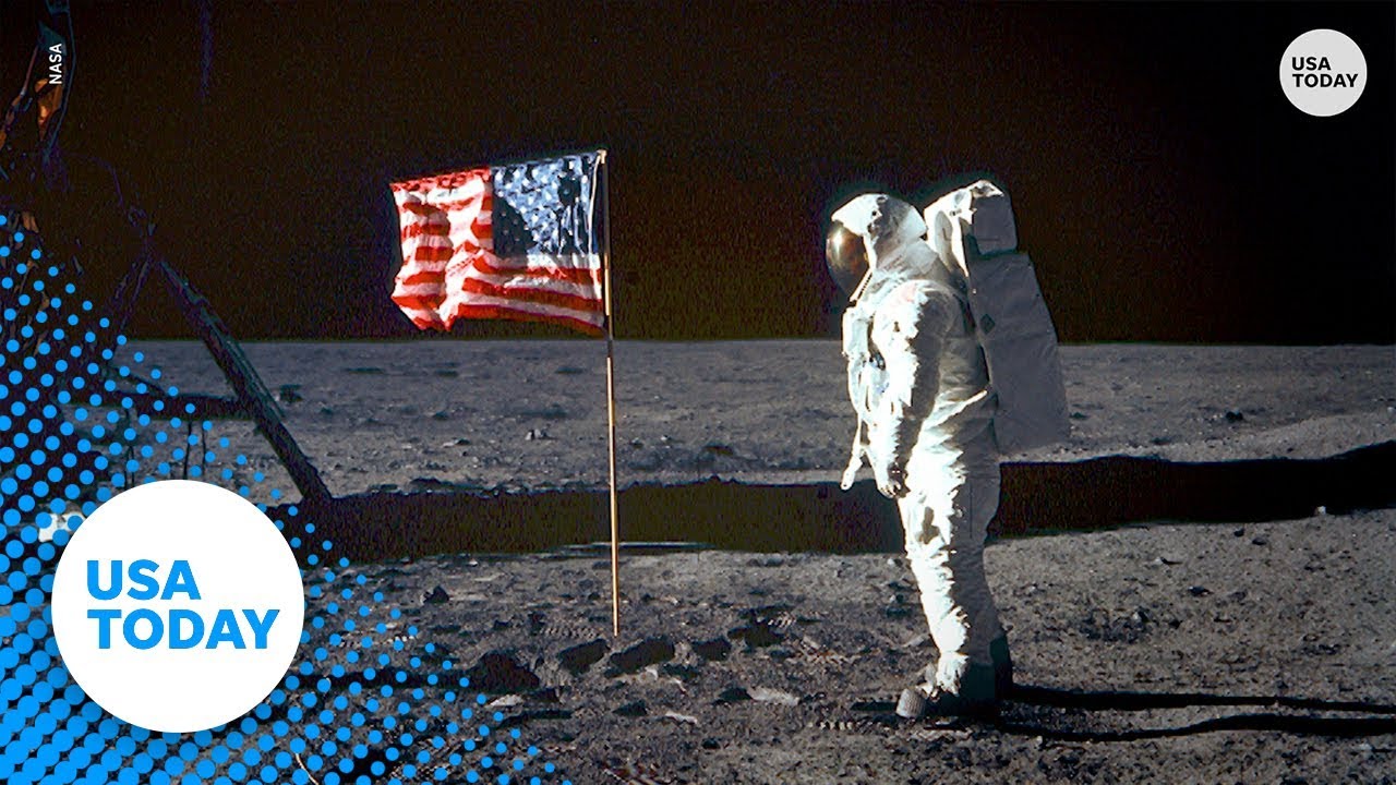 Witness Apollo 11's perils and elation in 80 seconds | USA TODAY - YouTube