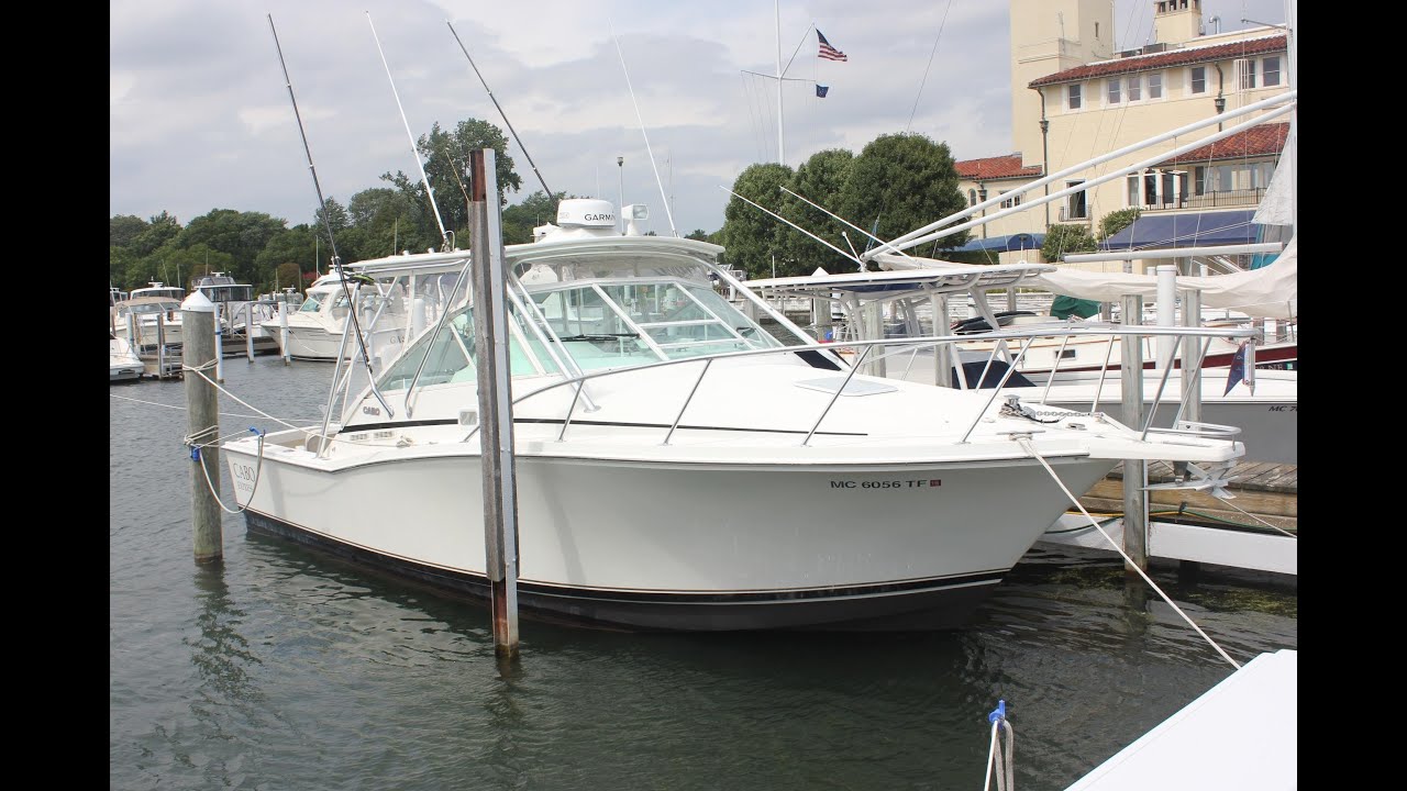 1997 Cabo 31 Express -- SOLD - YouTube