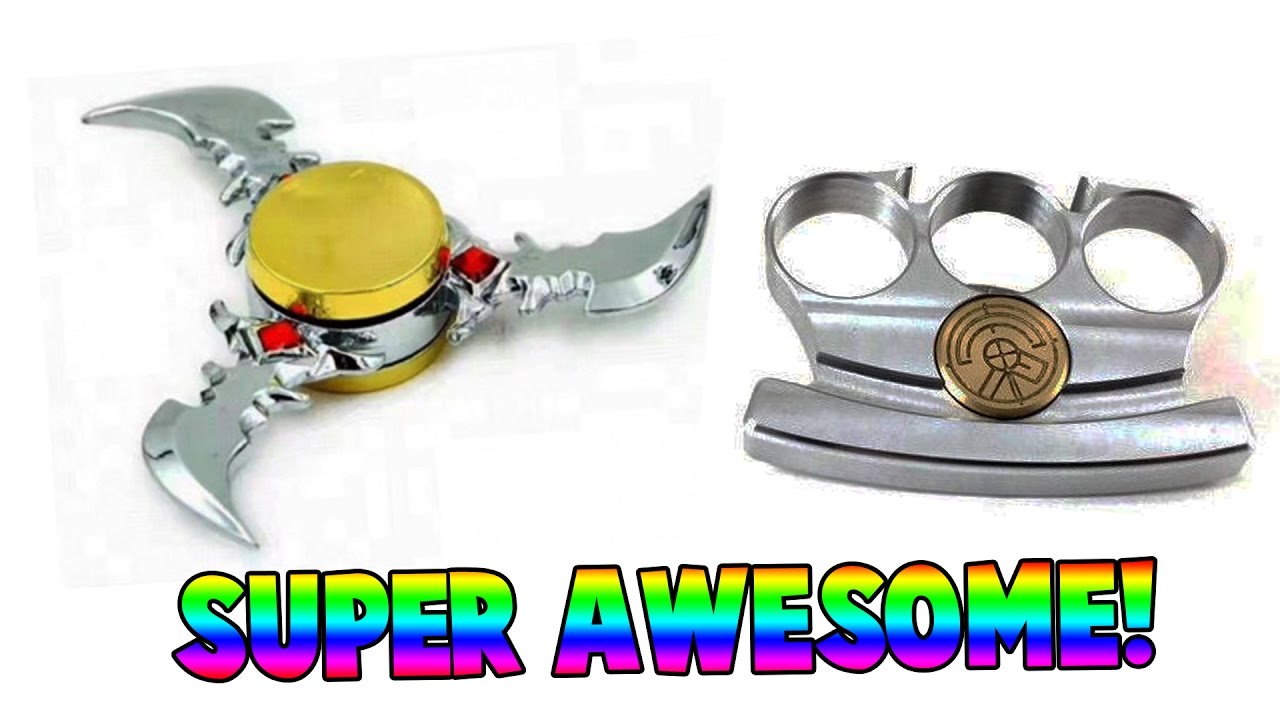 5 FIDGET SPINNER WAPENS! - YouTube