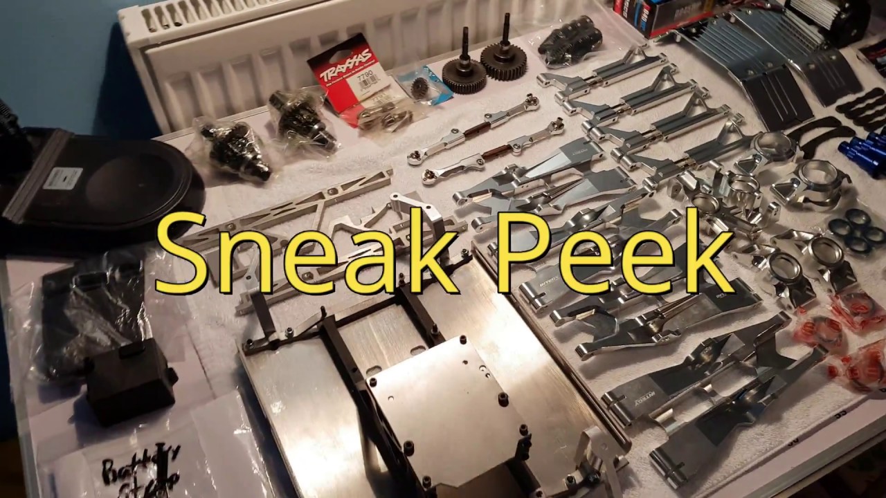 Traxxas X maxx Kershaw Designs Chassis WOW!!!!! - YouTube