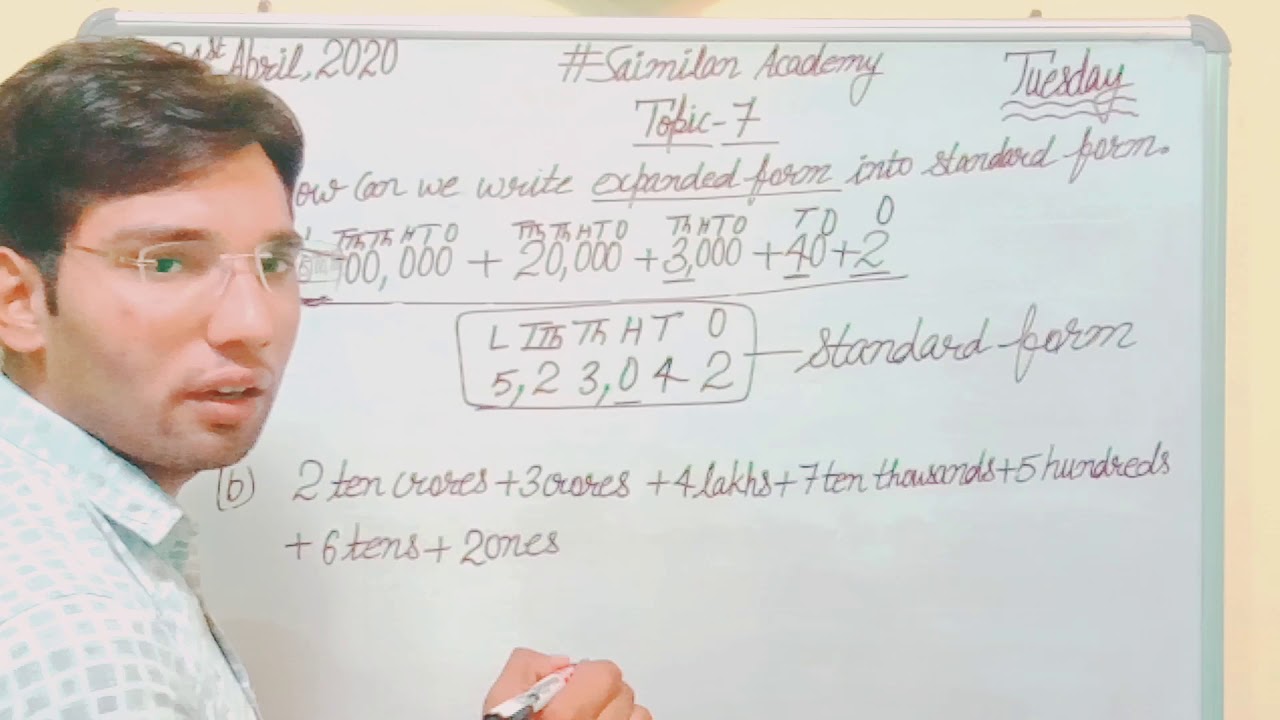 Best Way To Write Expanded Form Into Standard Form YouTube best-way-to-write-expanded-form-into-standard-form-youtube