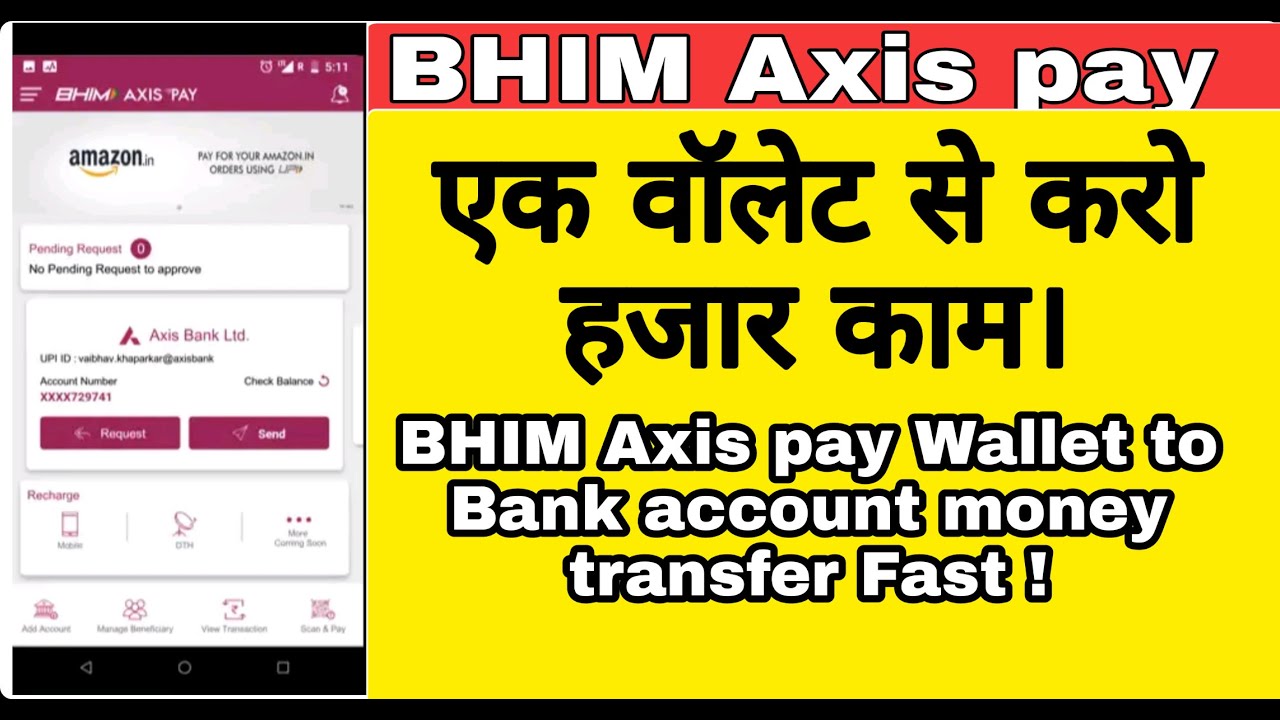 How To Create Axis Bank Bhim UPI Wallet Axis Bank Unlimited Bank Account Add Axis Bank How To Create Axis Bank Bhim UPI Wallet Axis Bank Unlimited Bank Account Add Axis Bank