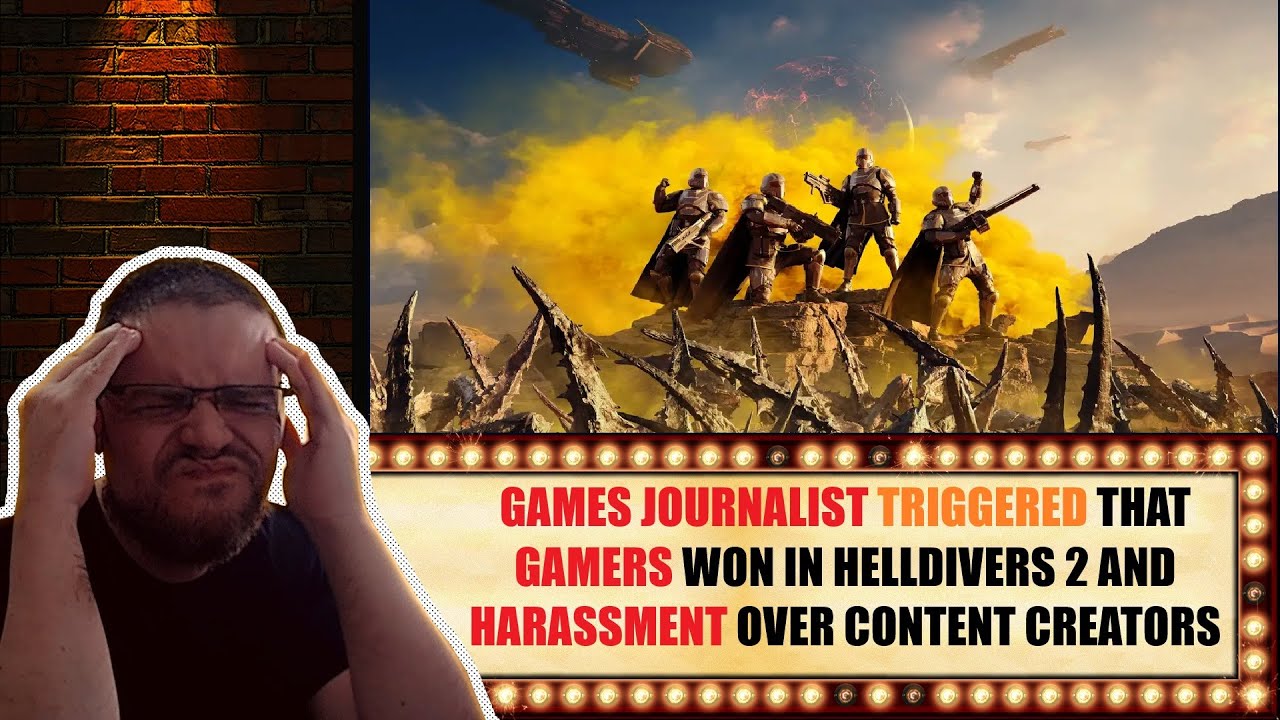 GAMES JOURNALIST TRIGGERED THAT GAMERS WON IN HELLDIVERS 2 AND ...