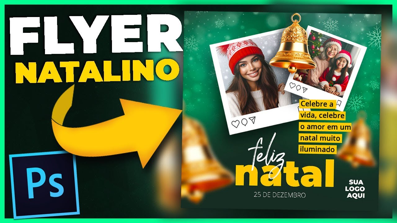 Flyer Natal (PSD) PhotoShop: Como fazer um Flyer de Natal no PhotoShop ...