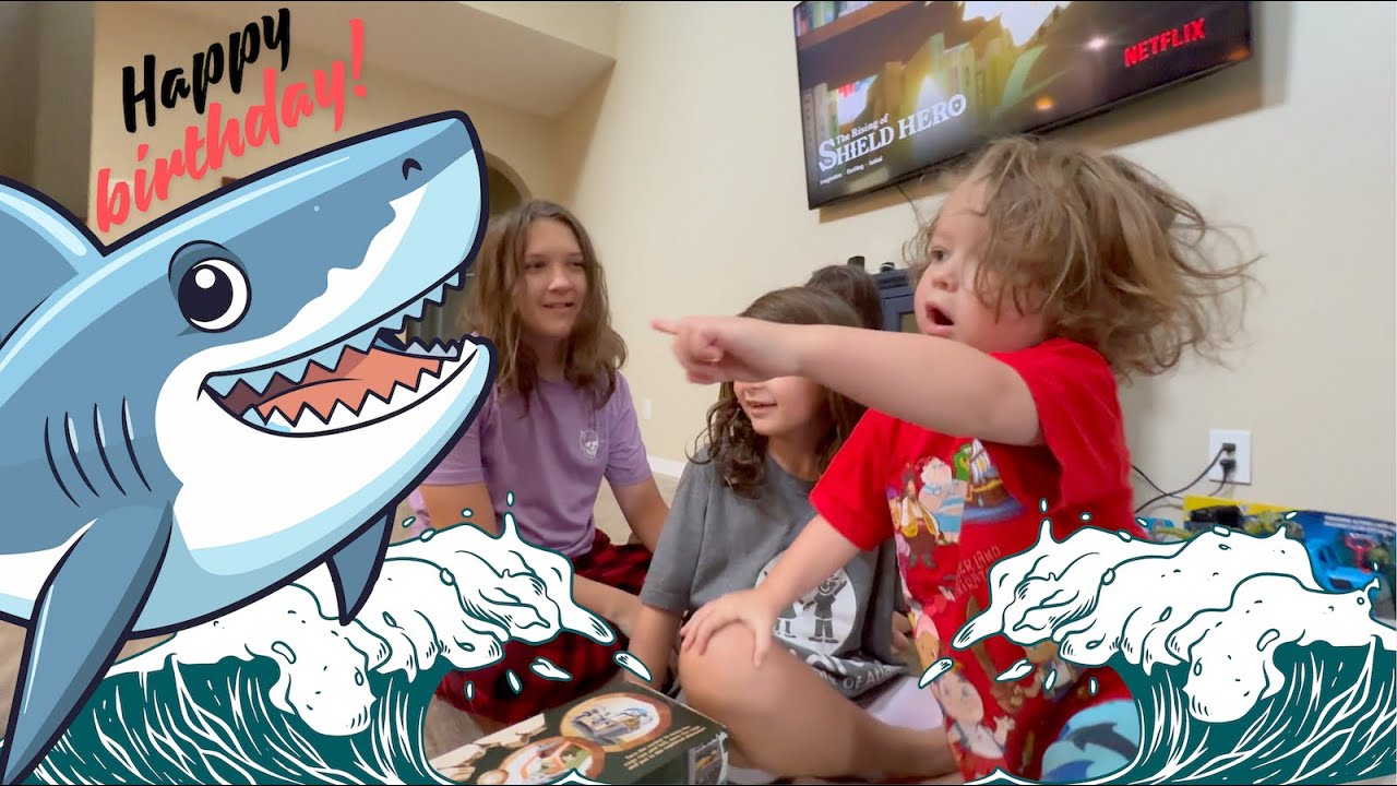 Corbin Gets a Shark! 4K - YouTube
