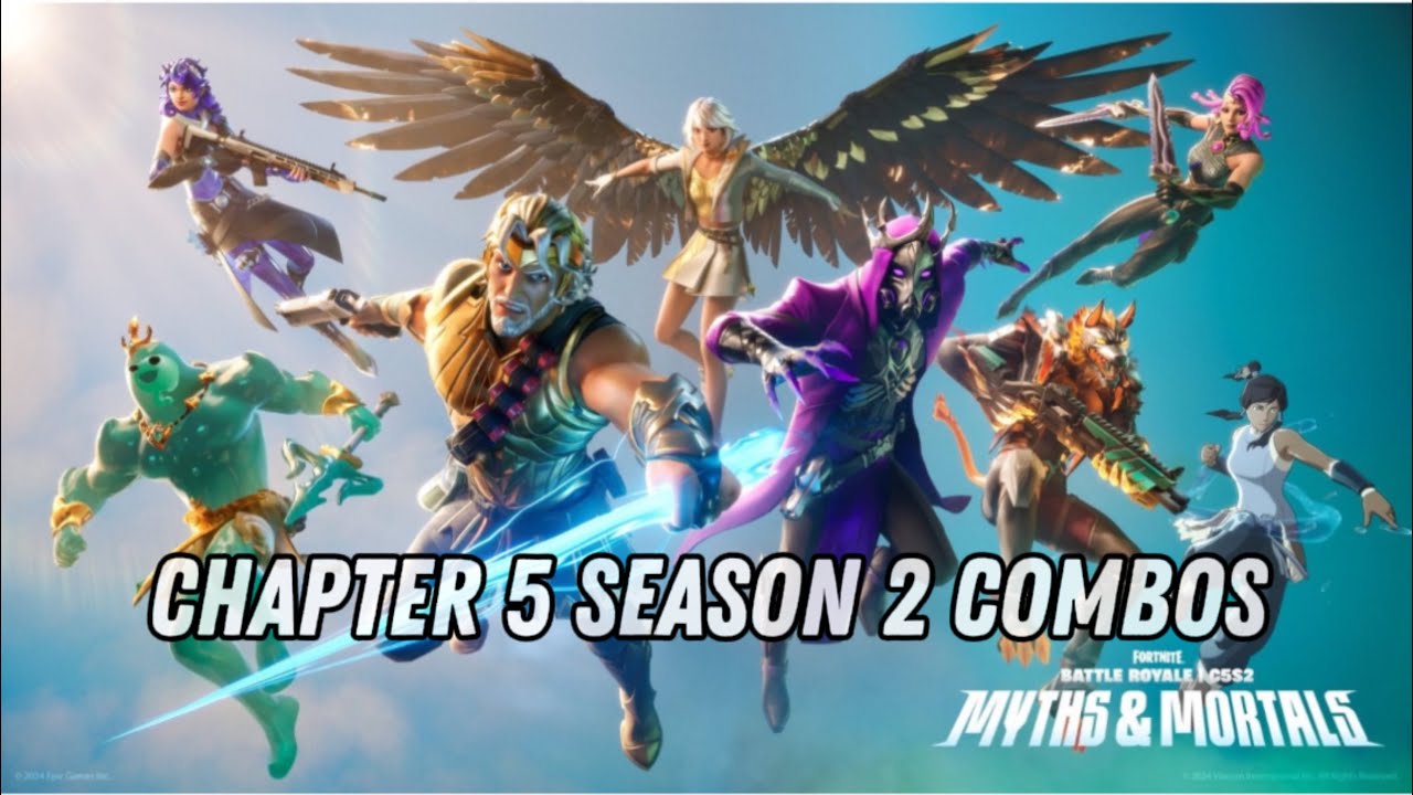Chapter 5 season 2 combos! #gaming #fortnite - YouTube
