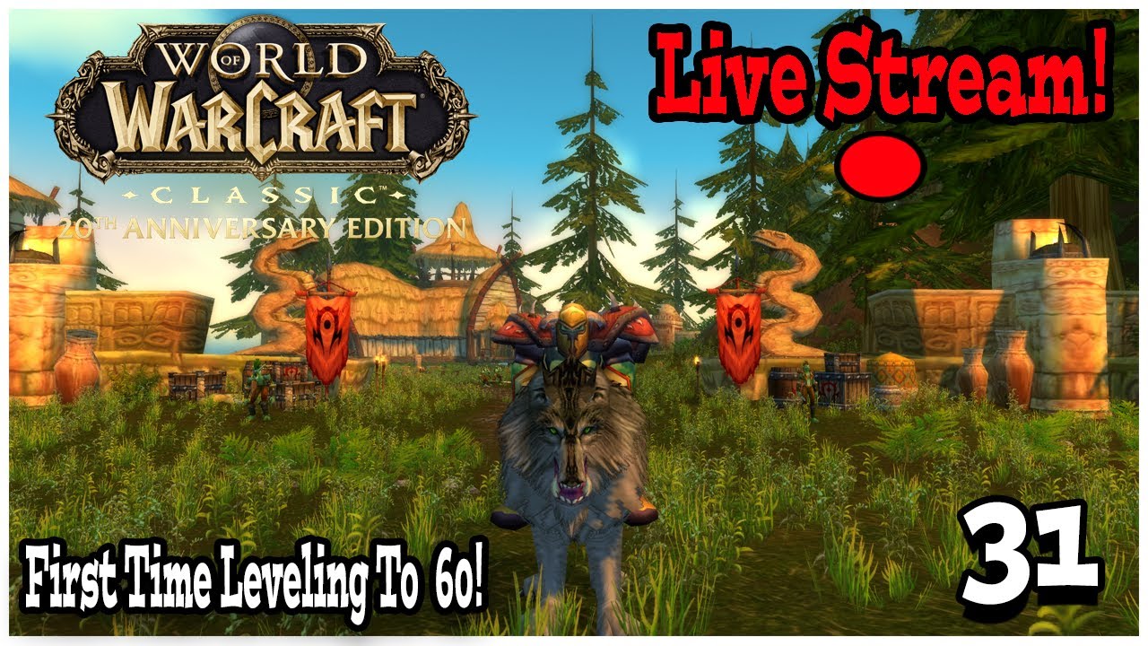 First Time Leveling To 60 In World Of Warcraft Classic! Warrior Grind ...