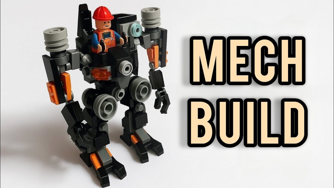 Epic LEGO-Style Mech Build – Custom Robot Creation! - YouTube