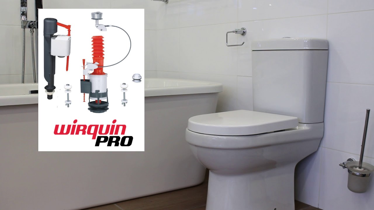 Shortland White Dual Top Flush Toilet Suite BE1WH701S - YouTube