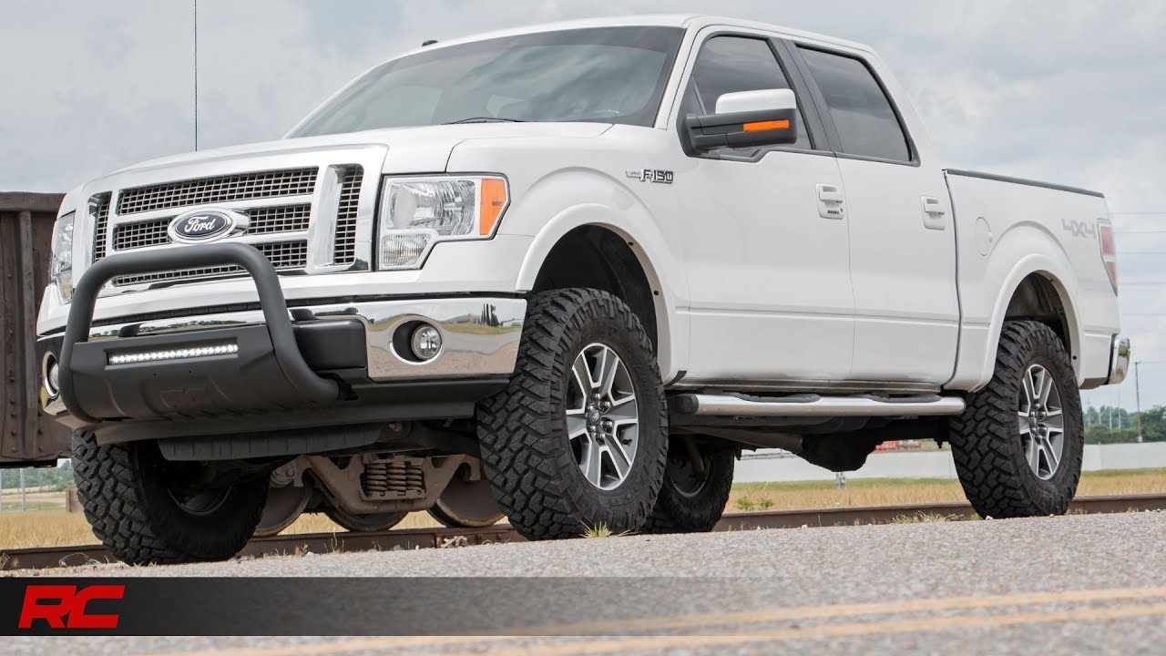 2009 2013 Ford F 150 3 inch Bolt On Suspension Lift Kit By Rough