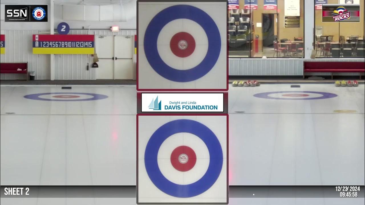 Curling Stadium Wausau Sheet 2 12-23-24 - YouTube