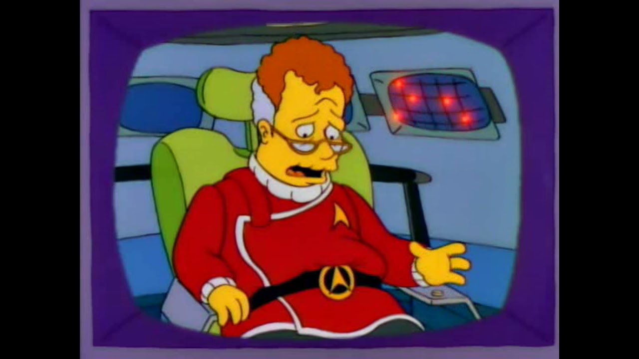 Star Trek XII: So very tired (The Simpsons) - YouTube