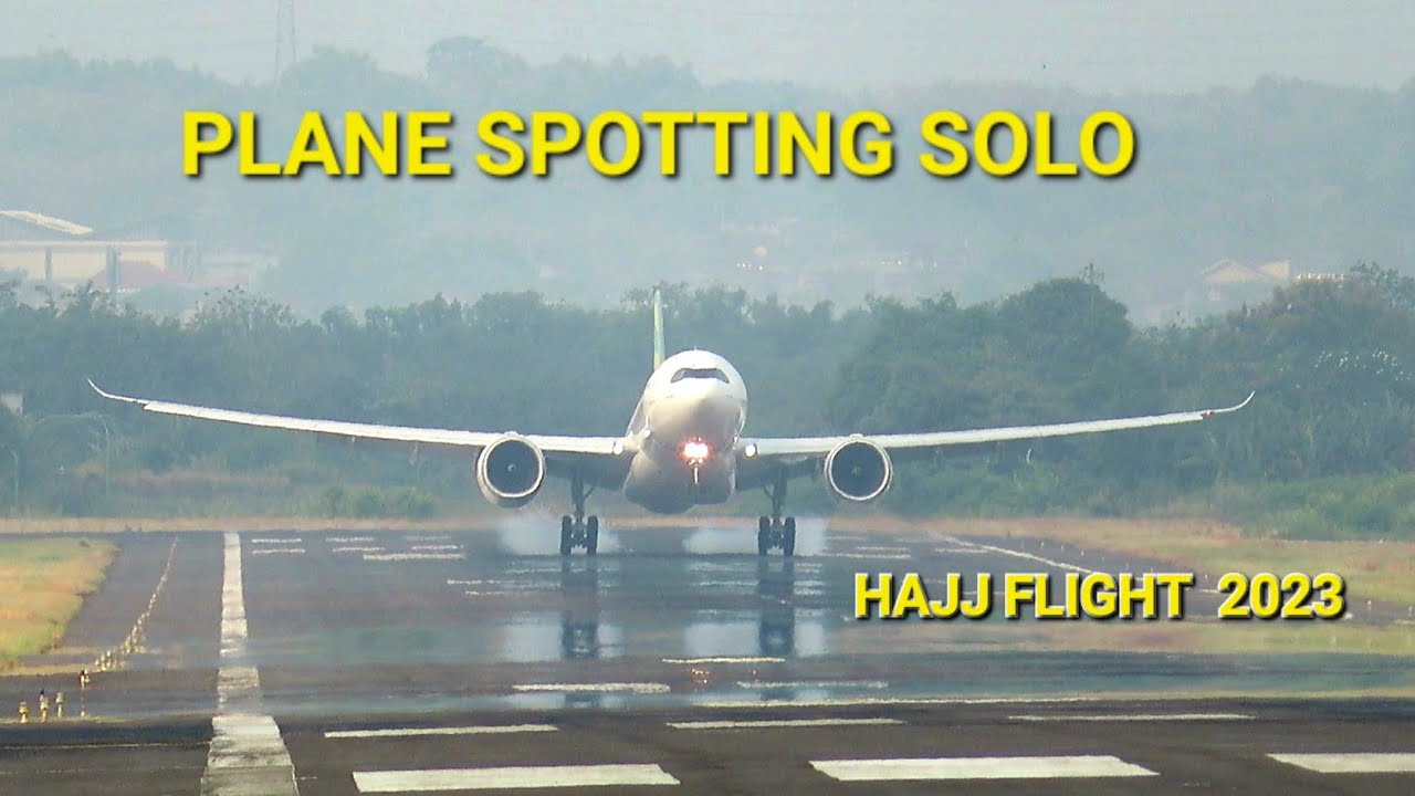 20 MINUTES of AMAZING Plane Spotting at Adi Soemarmo International ...