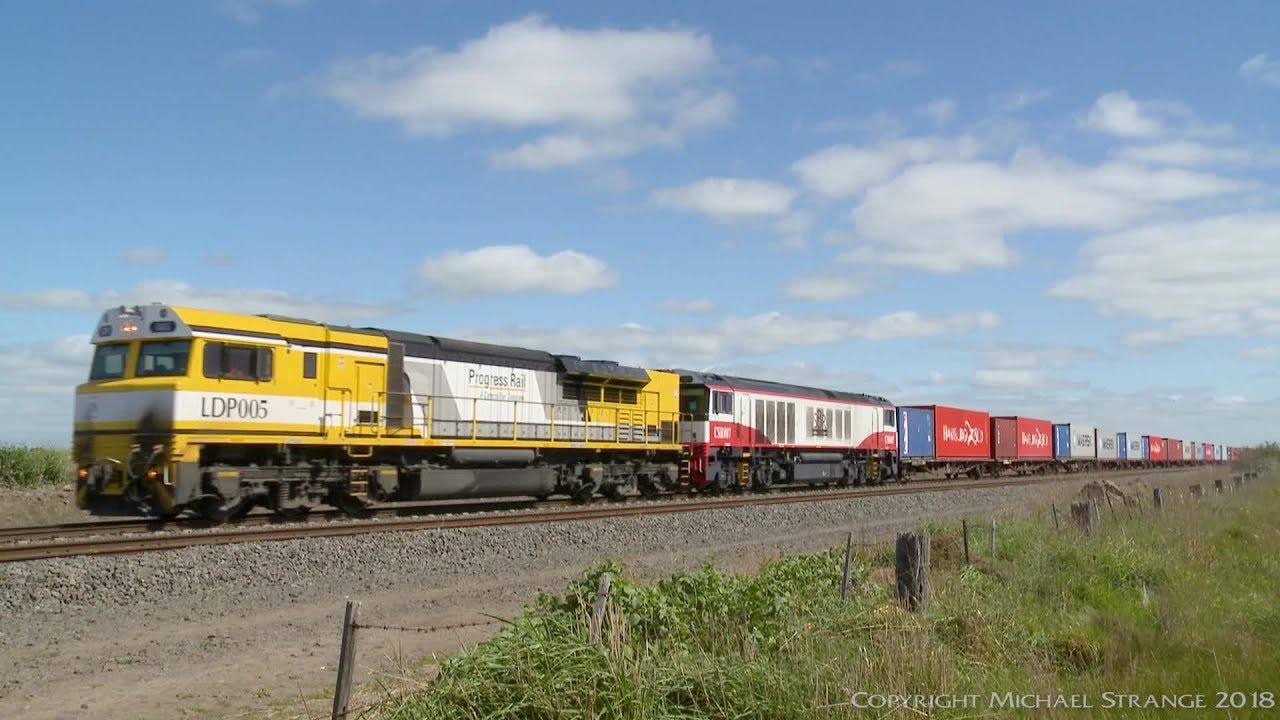Progress Rail LDP005 Leading 7922V SCT/SBR Container Train (13/9/2018 ...